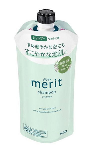 ★まとめ買い★　花王　メリット　シャンプー　つめかえ用　320ｍｌ　×24個【イージャパンモール】