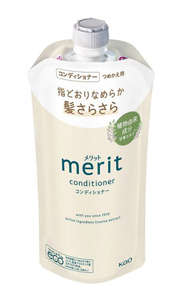 【送料無料】★まとめ買い★　花王　メリット　コンディショナー　つめかえ用　320ｍｌ　×24個【イージャパンモール】