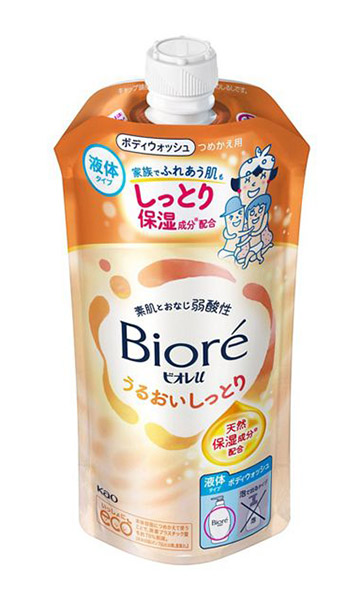 【送料無料】★まとめ買い★　花王　ビオレｕ　うるおいしっとり　つめかえ用　320ｍｌ　×24個【イージャパンモール】