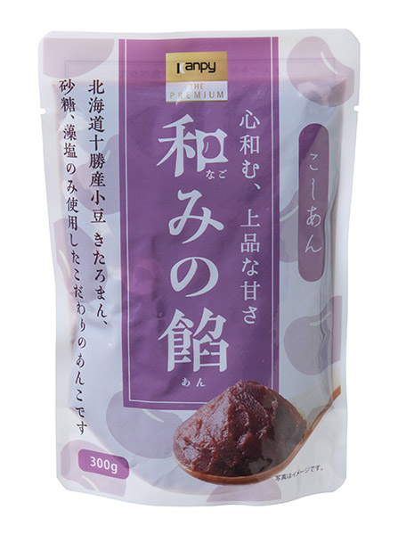 【送料無料】★まとめ買い★　カンピーザ・プレミアム 和みの餡 こしあん　３００ｇ　×24個【イージャパンモール】