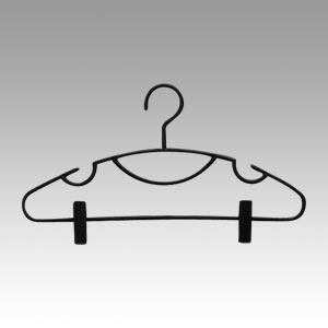 シンコハンガー　セットスリムクリップ3本組　ブラック　セットスリムクリップ3PBK　×28個【返品・交換・キャンセル不可...