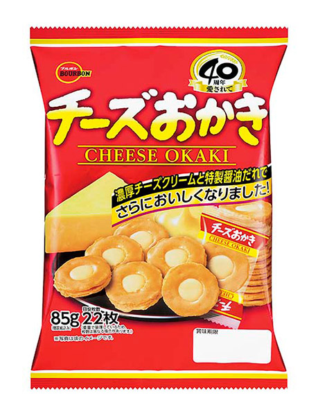 ★まとめ買い★　ブルボン　チーズおかき　85g　×32個【イージャパンモール】