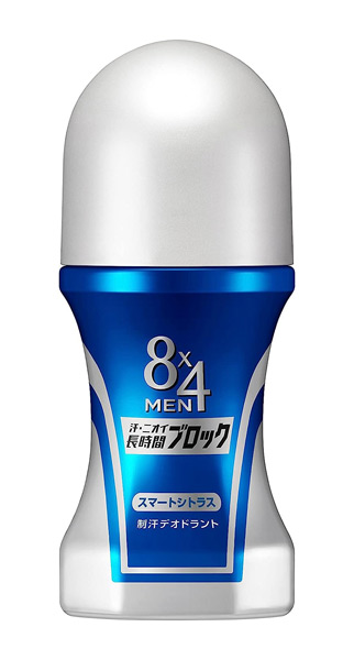 【送料無料】★まとめ買い★　花王　８ｘ４メンロールオンスマートシトラス　６０ｍｌ　×48個【イージャパンモール】