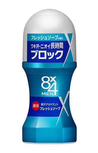 【送料無料】★まとめ買い★　花王　８ｘ４メンロールオンフレッシュソープ　６０ｍｌ　×48個【イージャパンモール】