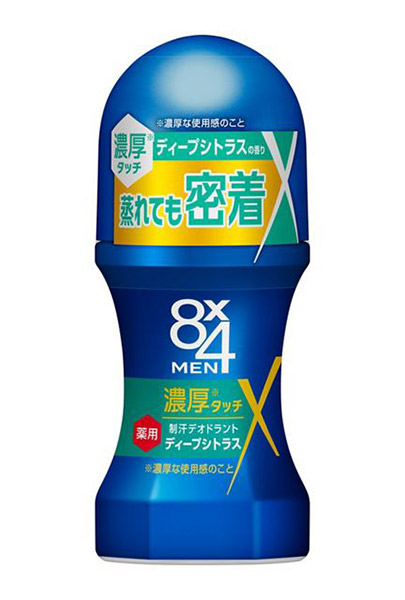 【送料無料】★まとめ買い★　８ｘ４メン濃厚ロールオンディープシトラス　６０ｍｌ　×48個【イージャパンモール】