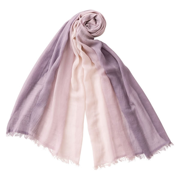 【送料無料】オーガニックコットン　カシミヤ混ストール　ＫＳＵ１００２０ＰＬ　ＫＳＵ１００２０ＰＬ【ギフト館】