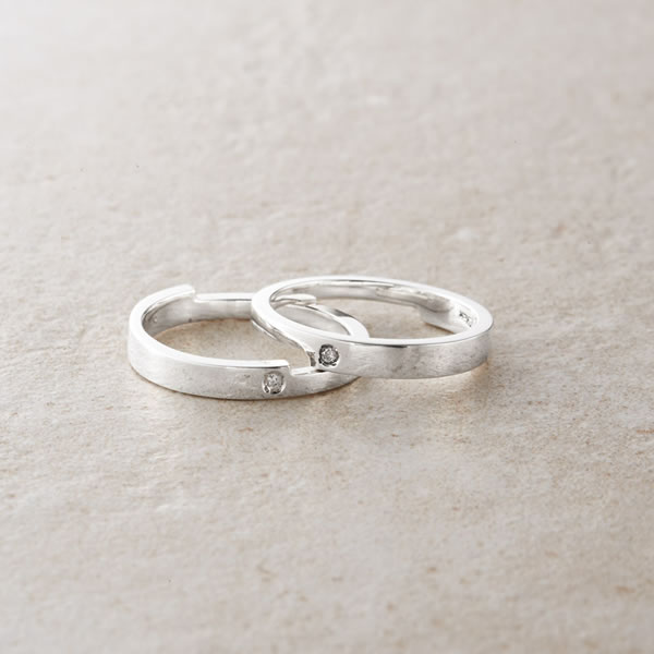 【送料無料】シーアングル　２連ダイヤモンドリング　２５４５Ｒ　２５４５Ｒ【ギフト館】