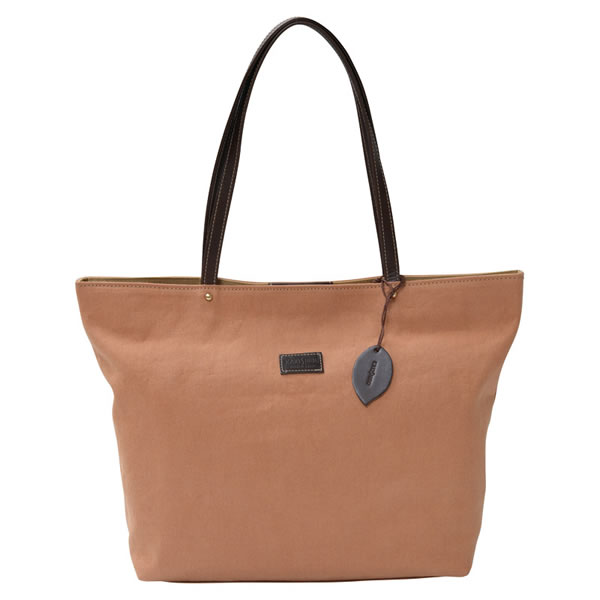 【送料無料】日本製柿渋染バケツ型トートバッグ　Ｂ１５−１２４　Ｂ１５−１２４【ギフト館】