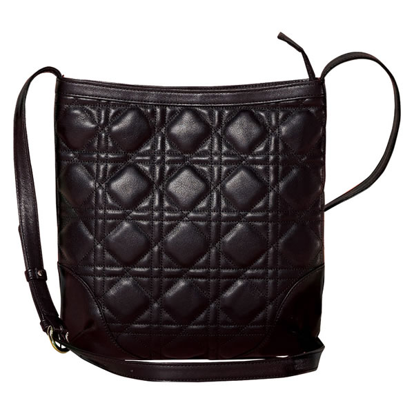 【送料無料】日本製牛革手作りキルティングショルダーバッグ（ブラック）　Ｂ０１１０−１１０Ｂ　Ｂ０１１０−１１０Ｂ【ギフト館】