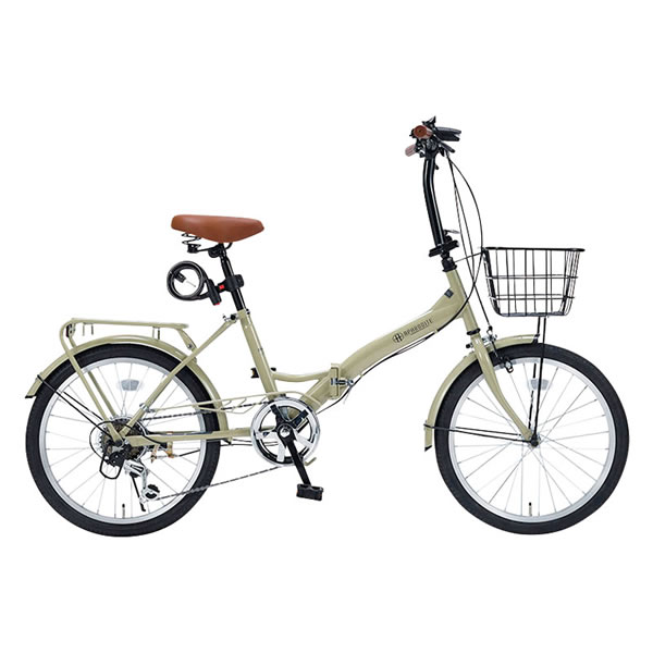 【送料無料】マイパラス　２０インチ折畳自転車（６段ギア付）　ＭＦ２０９ＣＡ　ＭＦ２０９ＣＡ【ギフト館】