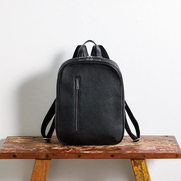 【送料無料】アントネッロ　マージ　イタリア製メンズ革リュック（ブラック）　Ｂ−ＡＭＭ２１５０２３ＢＫ　Ｂ−ＡＭＭ２１５０...