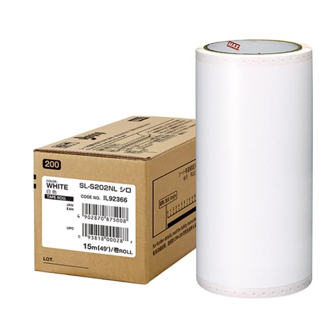 マックス ビーポップ 200タイプ 標準シート 200mm幅×15m 白 SL-S202NL 1ロール