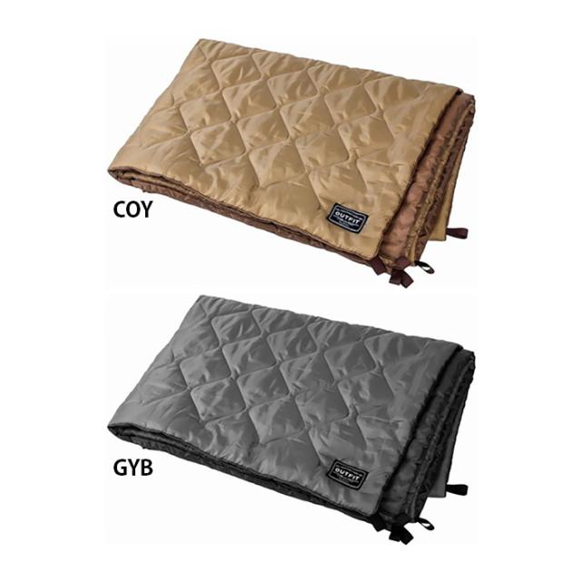 【送料無料】TENT FACTORY テントファクトリー キルティングブランケット アウトドア キャンプ レジャー バーベキュー TFOFQBLK