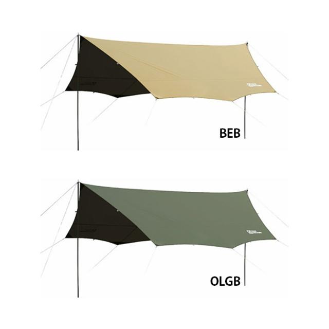 【送料無料】TENT FACTORY テントファクトリー BWスカイオーバータープ500 アウトドア キャンプ レジャー バーベキュー TFSOT500BR