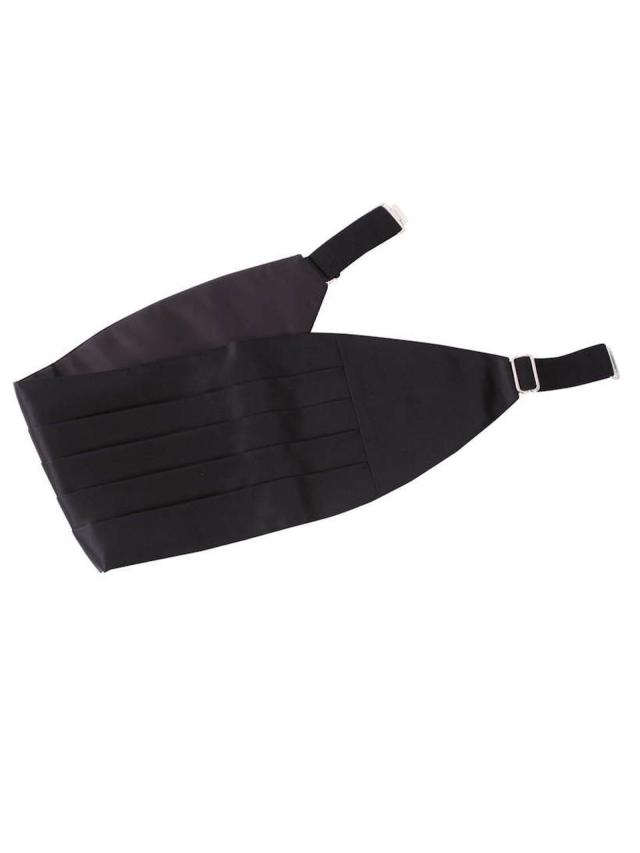 蝶ネクタイ 大きいサイズ メンズ カマーバンド セット ブラック 日本製