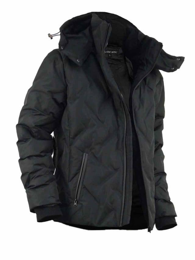 中綿ジャケット メンズ 中綿ブルゾン ボリューム スタンドカラー 冬