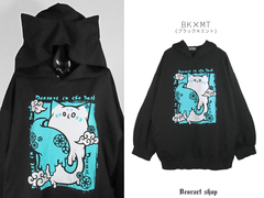 APPAREL]/ディオラート/オーバーサイズ ネコ耳フード・プルパーカー