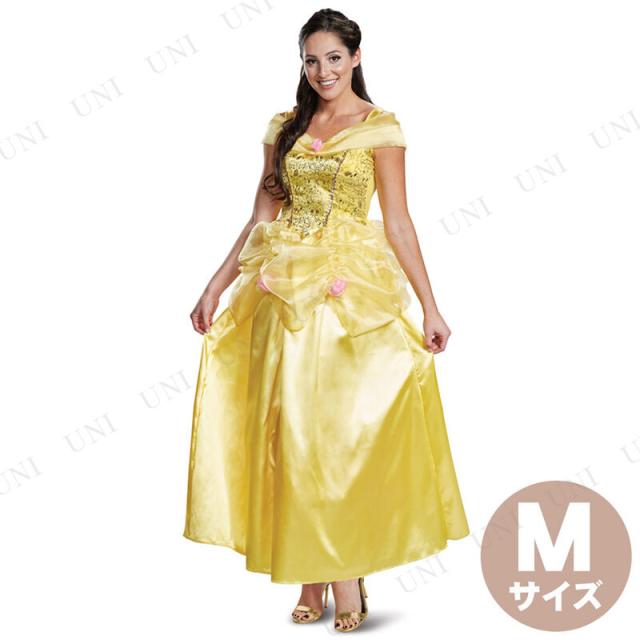 コスプレ 仮装 ベル デラックス 大人用 M (クラシックコレクション) 【 コスプレ 衣装 ハロウィン 仮装 コスチューム ディズニープリンセス グッズ 美女と野獣 おとぎ話 公式 童話 正規ライセンス品 余興 パーティーグッズ レディース 女性用 】
