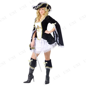 コスプレ 仮装 ミッドナイト・マスケット SM 【 コスプレ 衣装 ハロウィン 仮装 コスチューム 海賊 女性用 女海賊 余興 レディース 大人用 パイレーツ パーティーグッズ 】