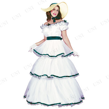 コスプレ 仮装 サザン・ベル 大人用(SM) 【 コスプレ ハロウィン 仮装 コスチューム 民族衣装 伝統衣装 女性用 ルネサンス 中世 ロココ 貴族 パーティーグッズ 余興 レディース 】