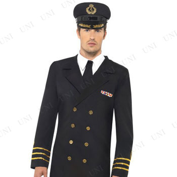 コスプレ 仮装 ネイビーオフィサー(艦長) メンズ 大人用 L 【 コスプレ