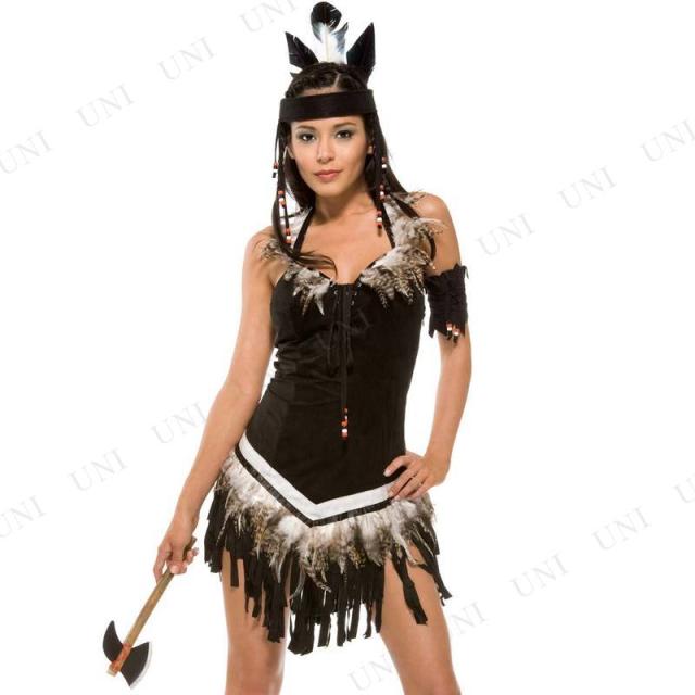 コスプレ 仮装 チーフインディアン XS/S 【 コスプレ ハロウィン 仮装 コスチューム 民族衣装 伝統衣装 女性用 大人用 パーティーグッズ レディース 余興 】