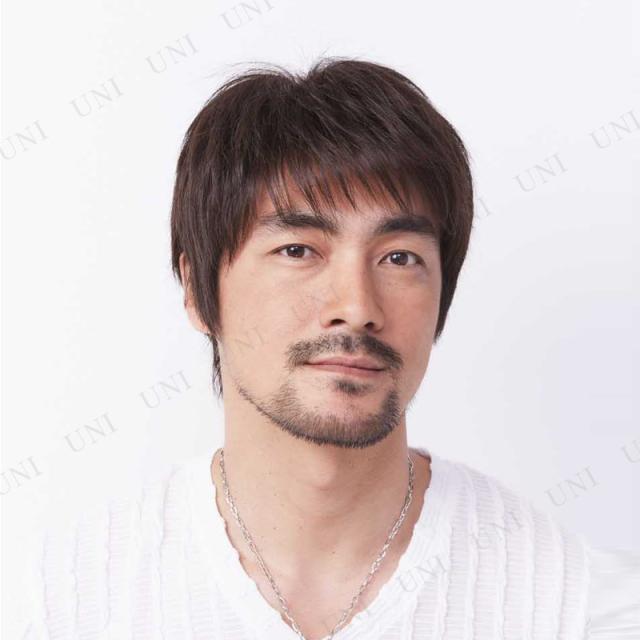 オム・リーブル カジュアルスタイル人毛ミックスウィッグ M ダークブラウン 【 自然 コスプレ かつら メンズ ファッションウィッグ フルウィッグ 男性用 】