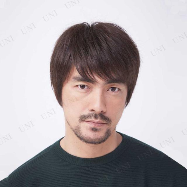 オム・リーブル ベーシックスタイル人毛ミックスウィッグ M ダークブラウン 【 自然 コスプレ かつら メンズ ファッションウィッグ フルウィッグ 男性用 】