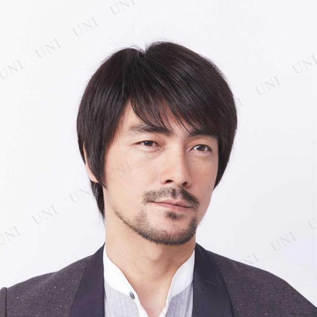 オム・リーブル ベーシックスタイル人毛ミックスウィッグ M ナチュラルブラック 【 コスプレ 自然 かつら 男性用 メンズ ファッションウィッグ フルウィッグ 】