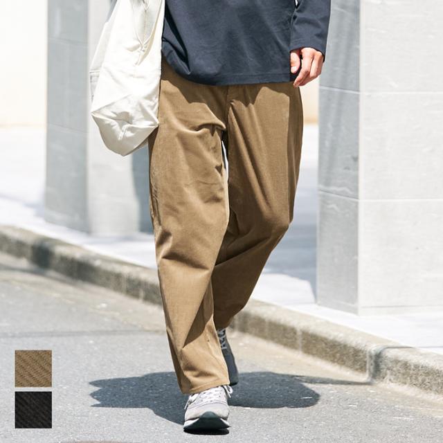 セール★2990円→1990円 コーデュロイパンツ メンズ テーパードパンツ 細コール コーデュロイ生地 ロング丈 前ホック ポケット 無地 カジの通販はau PAY マーケット - coca ...