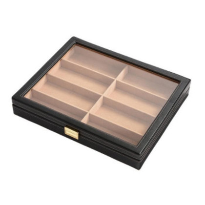 茶谷産業 Elementum(エレメンタム) レザーメガネケース(コレクションケース) 8本用 240-452 |b03