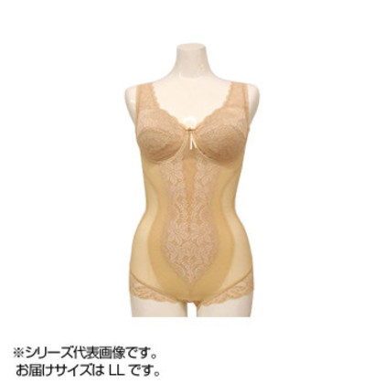 TAMURA Yauco シルキーボディシェイプ ボディスーツ YTN04 フラックスベージュ LL |b03