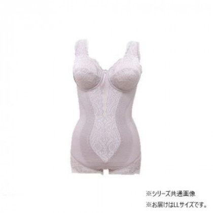 TAMURA シルキーボディシェイプ多機能 ボディスーツ YTN04 グレージュ LL |b03
