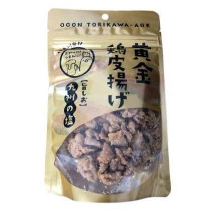 まるいち おつまみ 黄金鶏皮揚げ 九州の塩 50g×20個入 Z3800 |b03