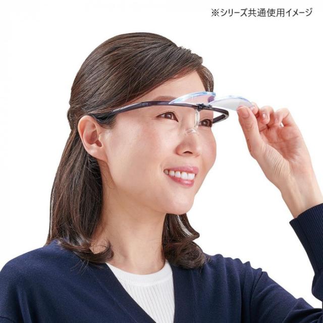 クロバー クロバークラフトルーペ 1.6倍＆2.0倍 スモーキーグレー 57