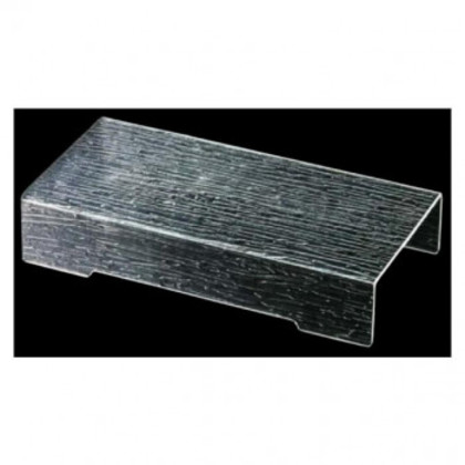 アクリル樹脂21/8cmさざ波マルチヒナ段コ盛台 51022780 |b03