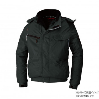 桑和 44903 防寒ブルゾン 8Lサイズ ブラック(4) SOWA |b03