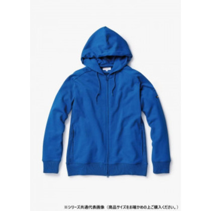 桑和 B2805-04 長袖パーカー Lサイズ ブルー(8) |b03