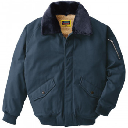桑和 3500 フライトブルゾン LLサイズ ネイビー(1) ProtectWinter |b03