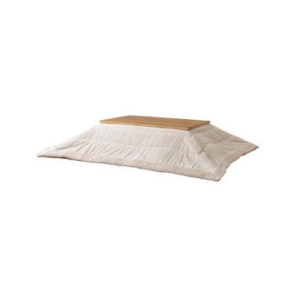 東谷 薄掛コタツ布団 230×190cm 長方形 ホワイト KK-142WH |b03