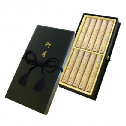 薫寿堂 花琳飛燕 短寸10把入桐塗箱 10000 |b03