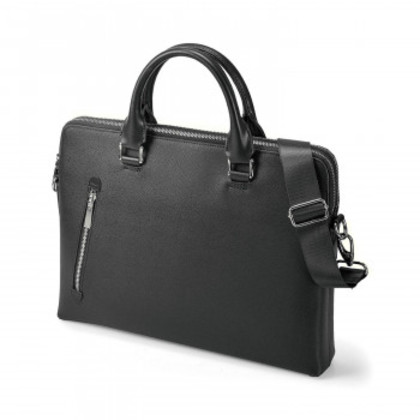 BUSITOOL トラウティ ブリーフケース 薄マチ ダブルルーム型 ブラック 22-5352-10 |b03