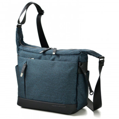 NORTHPOL フォギー ショルダーバッグ 舟型 ネイビーブルー 12-6721-80 |b03