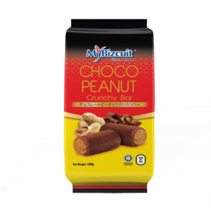 フジフードサービス マイビスケット チョコ＆ピーナッツ・クランチバー 100g(10個入り) 24個 |b03