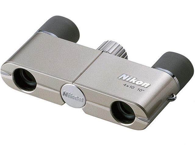ニコン 双眼鏡・単眼鏡 遊 4x10D CF シャンパンゴールド