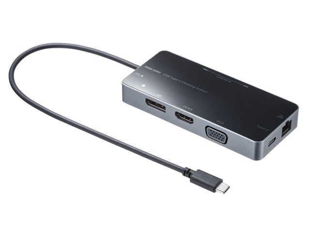 サンワサプライ USBハブ USB-DKM2BK [ブラック]