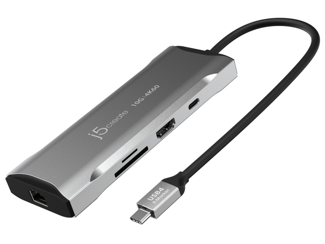 j5 create USBハブ JCD393 [スペースグレー]