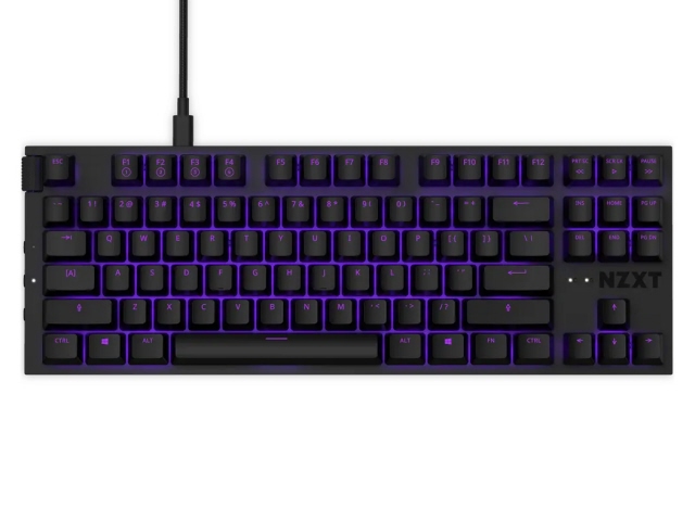 NZXT キーボード Function Tenkeyless KB-1TKUS-BR [ブラック]