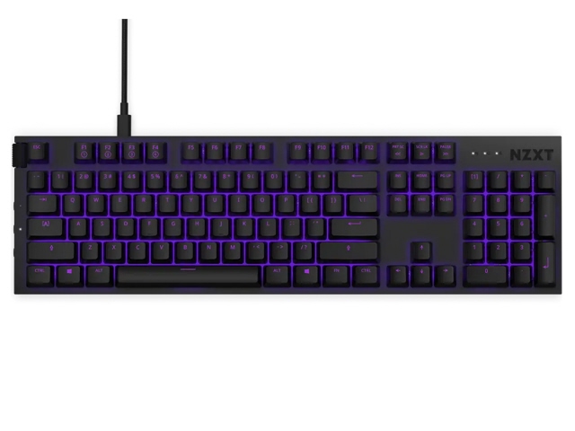 NZXT キーボード Function KB-1FSUS-BR [ブラック]