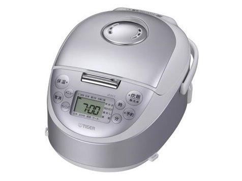 タイガー魔法瓶 炊飯器 炊きたて JPF-G055-WL [スチールホワイト]